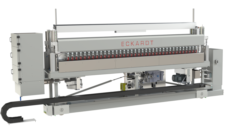 Suitable for material widths from 500 to 4,500 mm: our LBE brush system